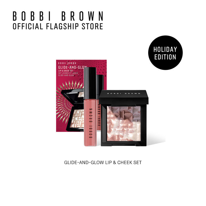 【LIMITED EDITION】Bobbi Brown Glide-and-Glow Lip & Cheek Set | Lazada PH