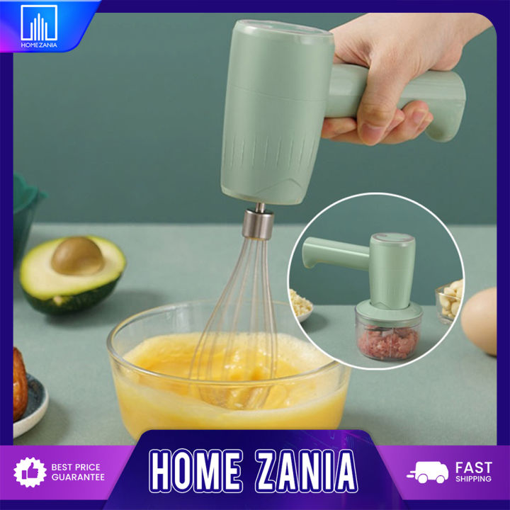 Home Zania Rechargeable Mini Food Processor Electric Blender Mixer ...