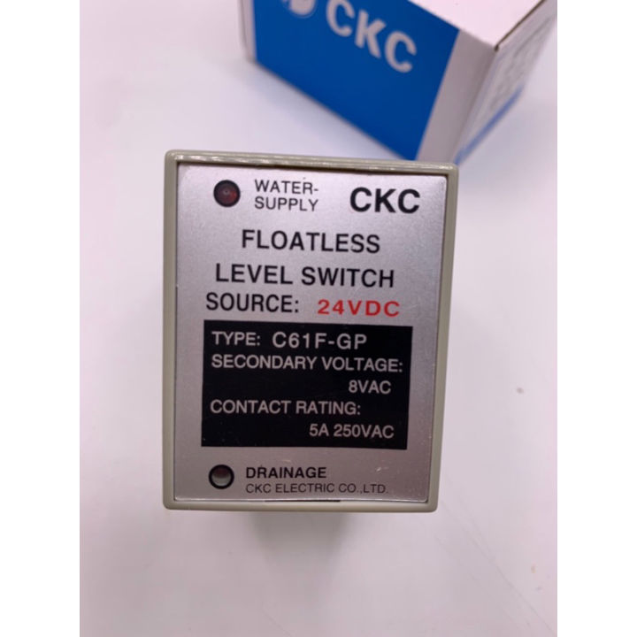 พร้อมส่ง CKC แท้ C61F-GP Level Switch 24V dc รีเลย์ ระดับสวิตช์ระดับ ...
