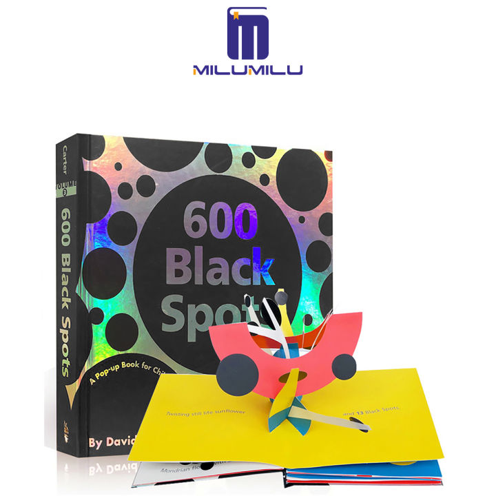 milumilu Original Children Books 600 Black Spots A Pop-up Book Board ...