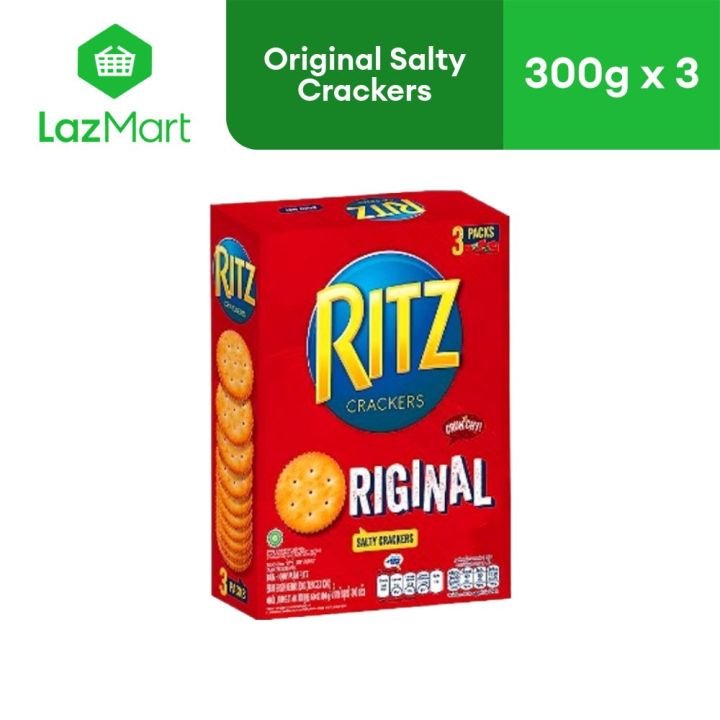 Ritz Crackers Original 300g ( 100g x 3 ) | Lazada PH