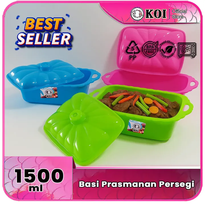 6Pcs Tempat Sayur Plus Tutup / Basi Sayur Wadah Prasmanan / Tempat ...