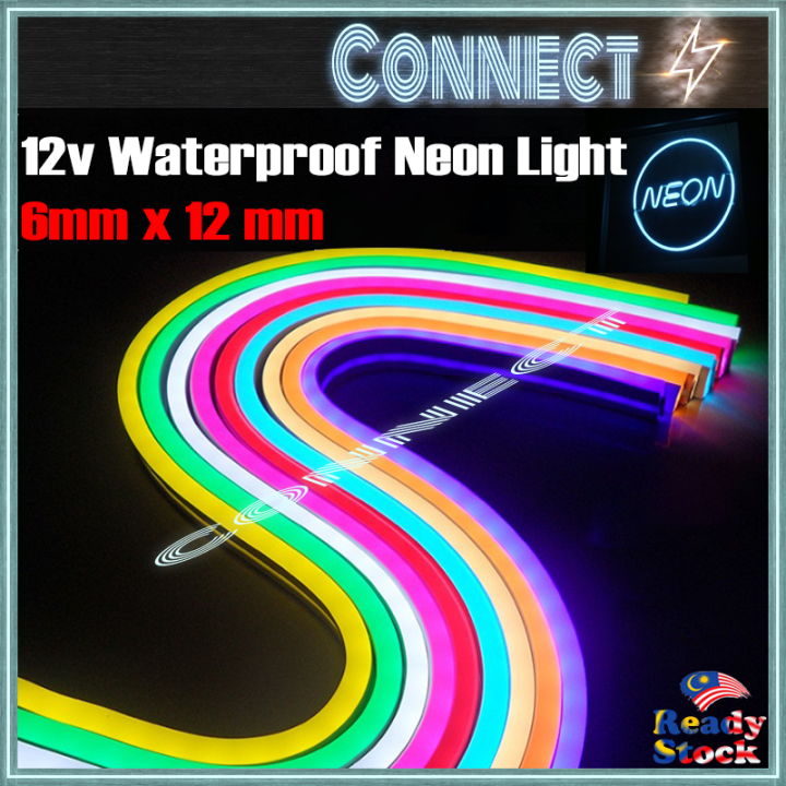 Neon Led Strip Light 12v 6mm x 12mm Led Neon Light 12V Neon Light ...
