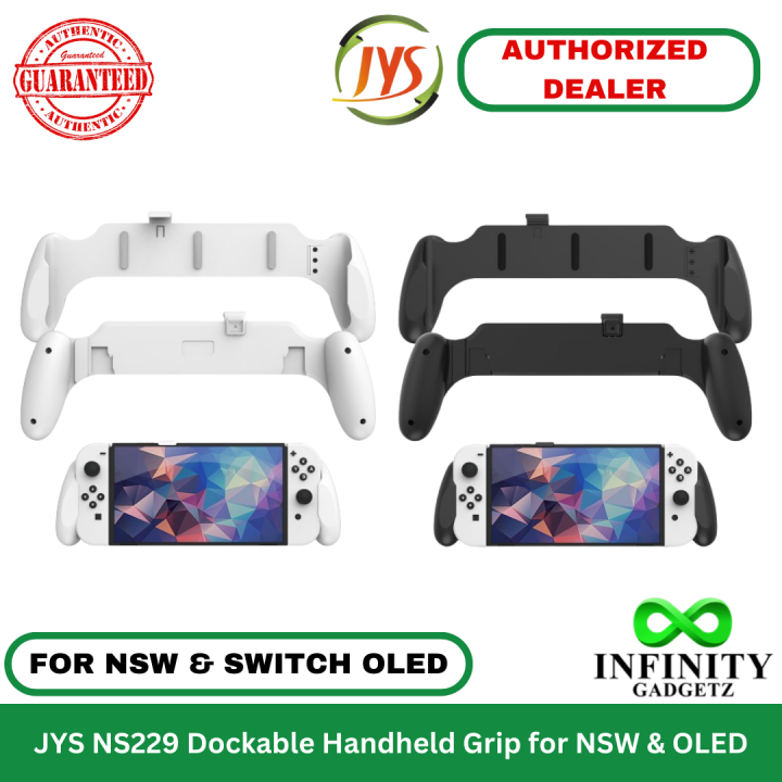 JYS NS229 Dockable Handheld Grip for NSW and Switch OLED | Lazada PH