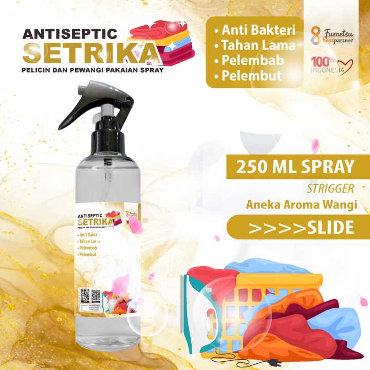 Pelicin Setrika Dan Pengharum Pakaian Aroma Segar Kemasan 250ML Trigger ...