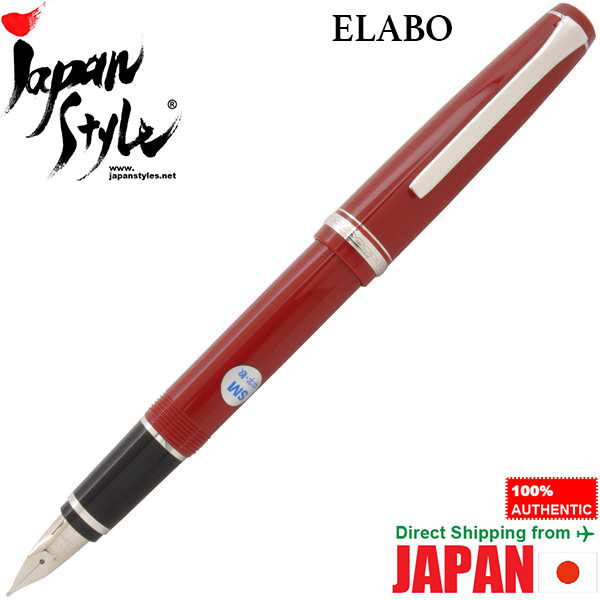 [100% original] Pilot NAMIKI Elabo Fountain Pen Red FE-18SR Converter ...