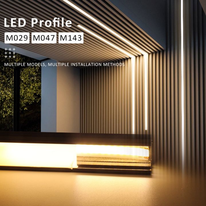 LED Strip Running Wave Light Aluminium Profile 50cm 8mm 10mm 12mm ...