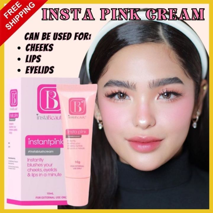 NEW SALE! Original InstaBeaute Insta Pink Blush Cream For Eyelids ...