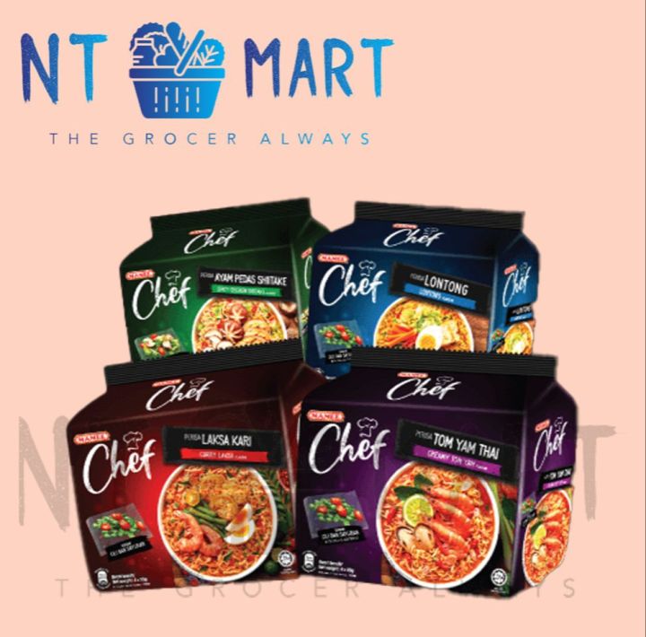 Mamee Chef lnstant Noodle 4's Mamee Chef Pack Instant Noodle Mi Segera ...