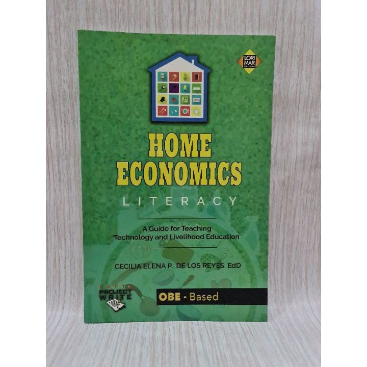 HOME ECONOMICS Literacy OBE -Based | Lazada PH