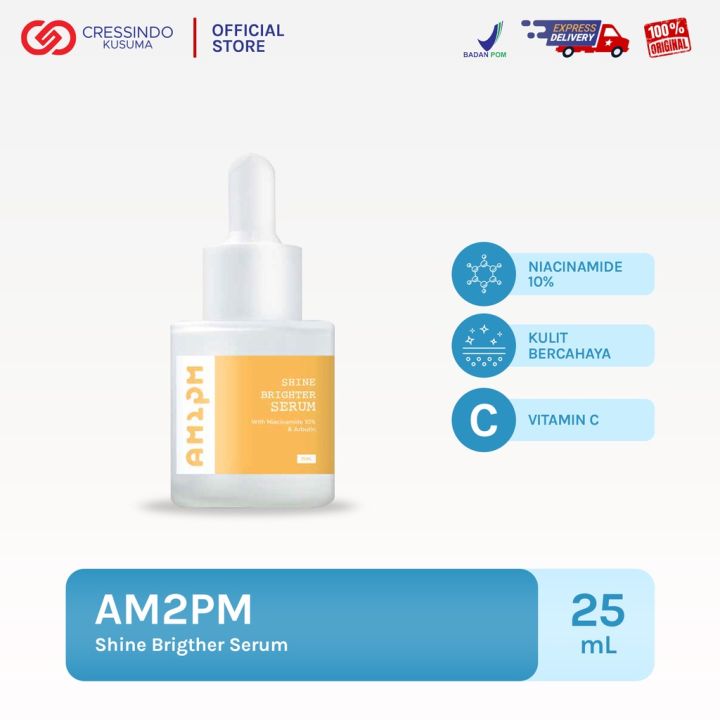 AM2PM Brightening Serum 25ml 10% Niacinamide | Lazada Indonesia