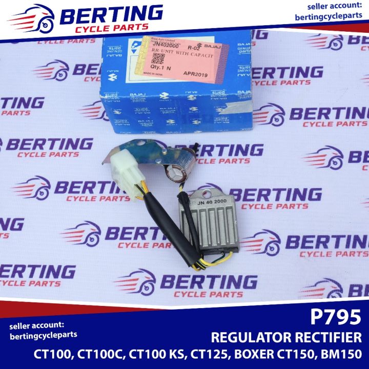 REGULATOR RECTIFIER Boxer CT150 CT125 Genuine JN402000 | Lazada PH