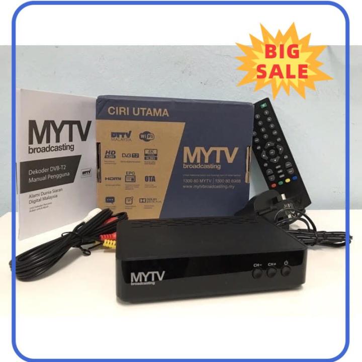 ⭐ [100% ORIGINAL] ⭐ mytv Decoder new version | Lazada