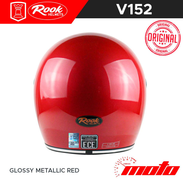 Rook V152 V2 Plain Colors Single Visor Helmet with Free clear lens ...