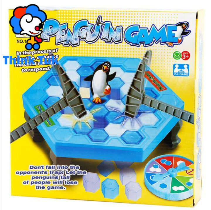 【พร้อมส่ง】Penguin Trap Game เกมส์เพนกวินทุบพื้นน้ำแข็ง เพนกวิน ของเล่น ...