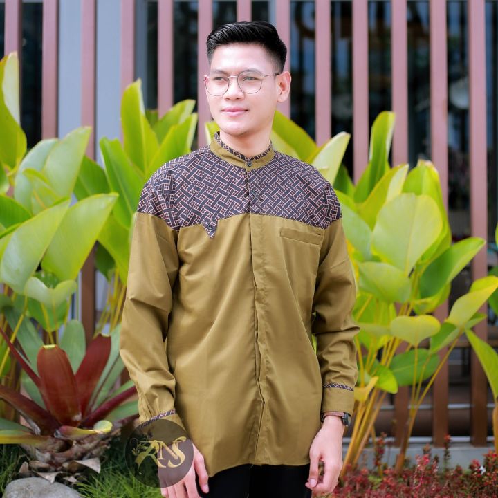 KOKO COUPLE KELUARGA MARINA RAYA SERIES DUA WARNA OLIVE | Lazada Indonesia