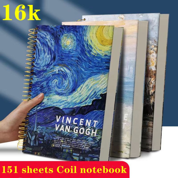 [VALLEY Department Store]16K302Pages World-famous Painting Notebook ...