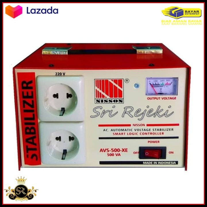 SCORE AVS 500V Stabilizer Alat Untuk Menstabilkan Voltage Listrik ...