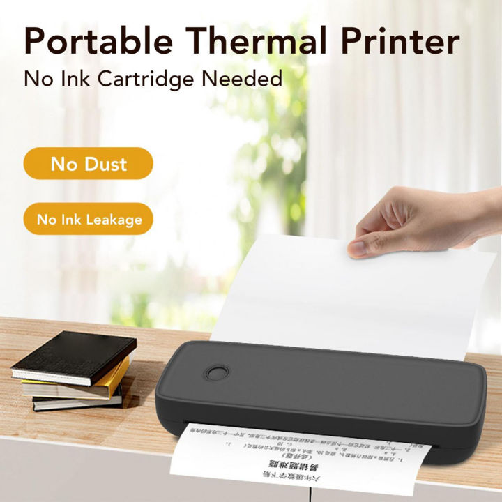 [Wondering] A4 Portable Printer Bluetooth Thermal Printer 200dpi ...