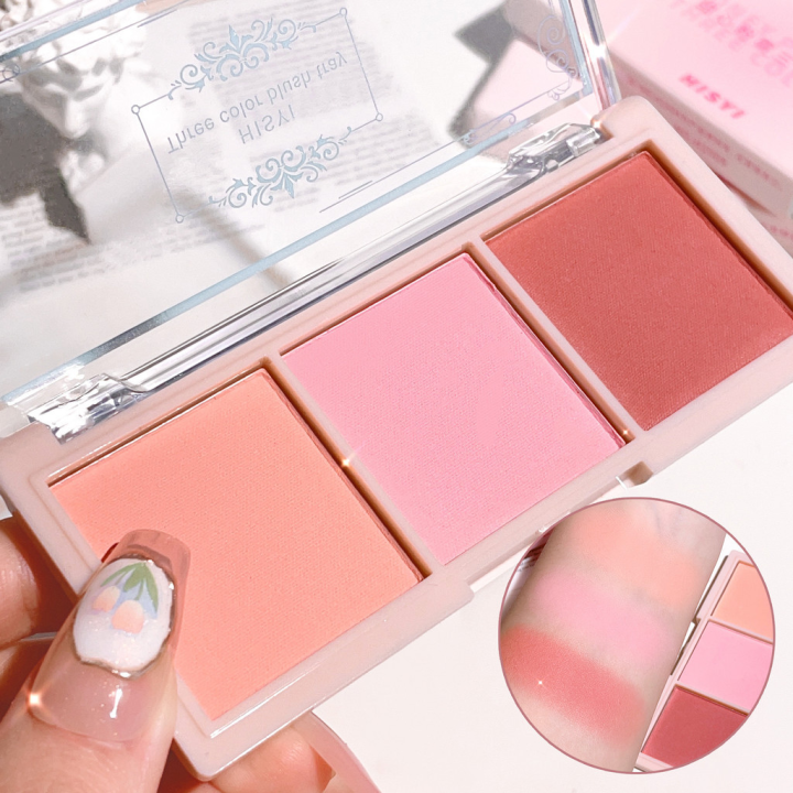 Matte High Pigment Blush Soft Waterproof Powder Naturally Pigmented ...