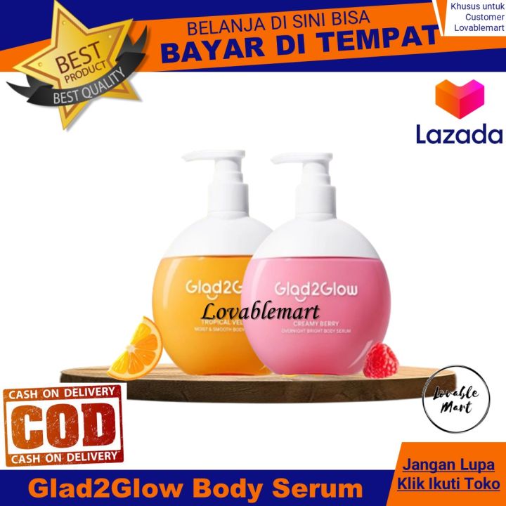 Lovablemart Glad2Glow Creamy Berry Overnight Bright Hand Body Serum ...