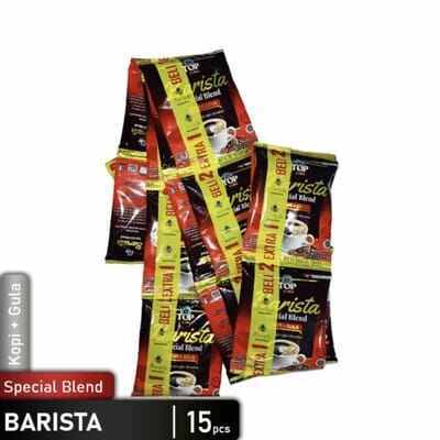 Top Coffee Barista Special Blend Kopi Gula 25 Gr Renceng 15 Pc | Lazada ...