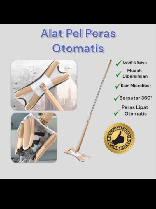 pel otomatis praktis bentuk x atau pel lantai otomatis | Lazada Indonesia