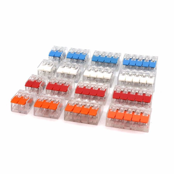 Wire Connector Electric Cable Led Strip Conectors Mini Cage Spring ...