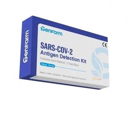 Ready Stock Genfarm Sars Covid-19 2 in 1 Nasal and Saliva Antigen ...