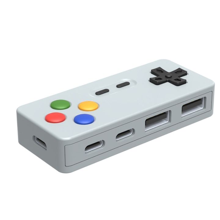 Expansion GamePad Shape Design HUB Mouse Keyboard Cartoon GamePad ...