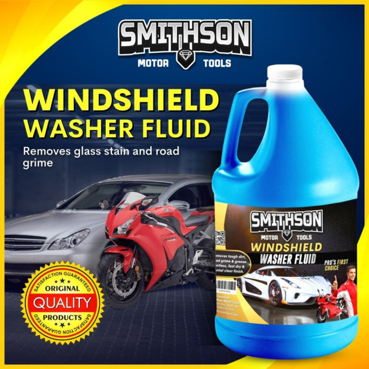 COD Smithson Windshield Washer Liquid 1 Gallon Car Windshield Washer ...