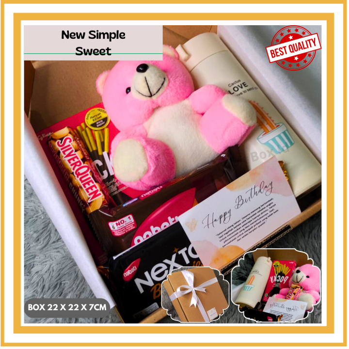 Hadiah Pacar Snack Box Termurah/Hampers Kado Ulang Tahun Pacar/Aniv ...