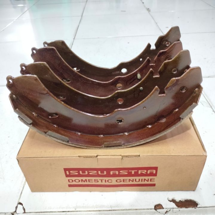 KAMPAS REM BELAKANG BRAKE SHOES KIT ISUZU DMAX 4JK1 ORIGINAL GENUINE PARTS I6-97947802-0 ...