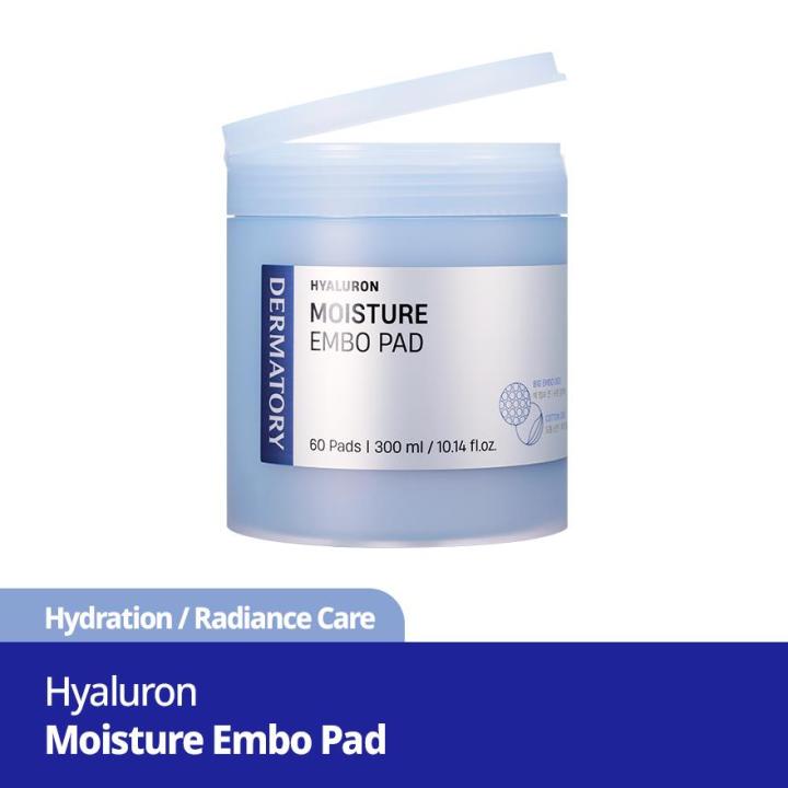 DERMATORY Hyaluron Moisture Embo Pad 60s | Lazada