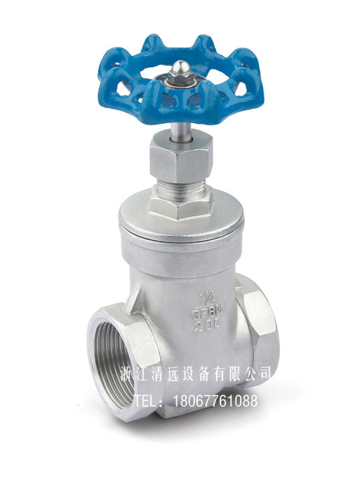 304 Stainless Steel Gate Valve Thread 316 Threaded Thread DN100-15 Gate ...