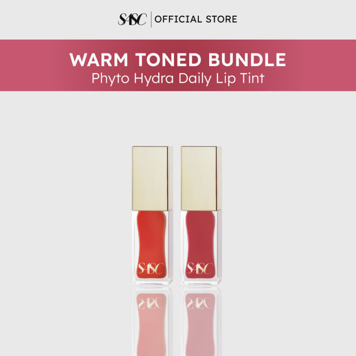 SASC Phyto Hydra Daily Lip Tint - Warm Toned Bundle (Apple Cider ...