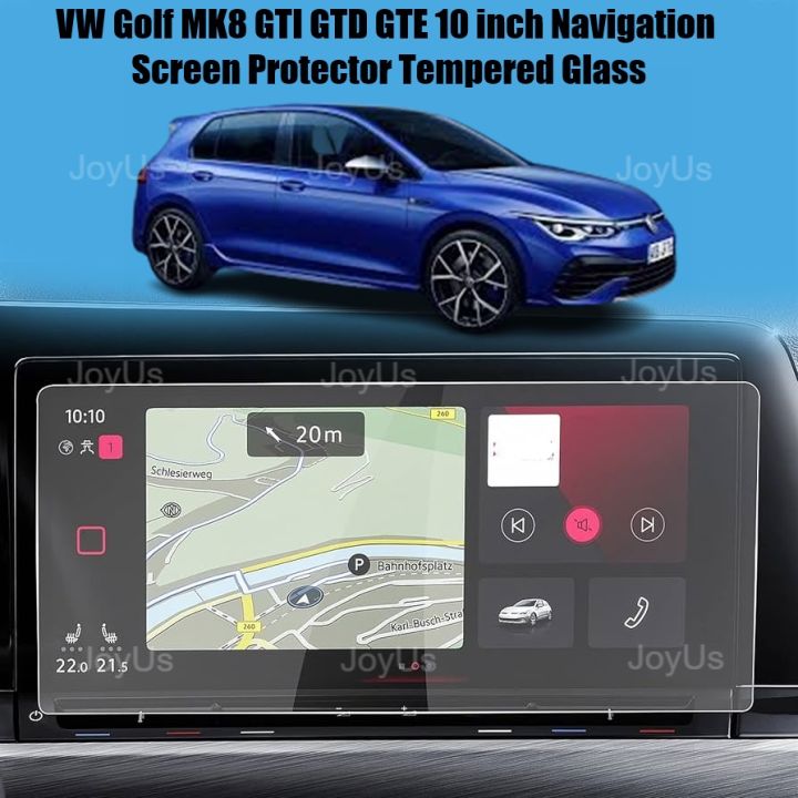 Volkswagen Golf MK8 GTI GTD GTE 10 inch Infotainment Screen Tempered ...