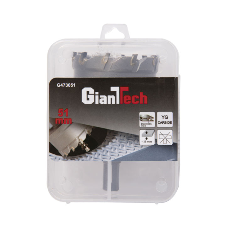 ดอกโฮลซอว์เจาะสเตนเลส TCT GIANTTECH รุ่น G473051 ขนาด 51 มม. | Lazada.co.th