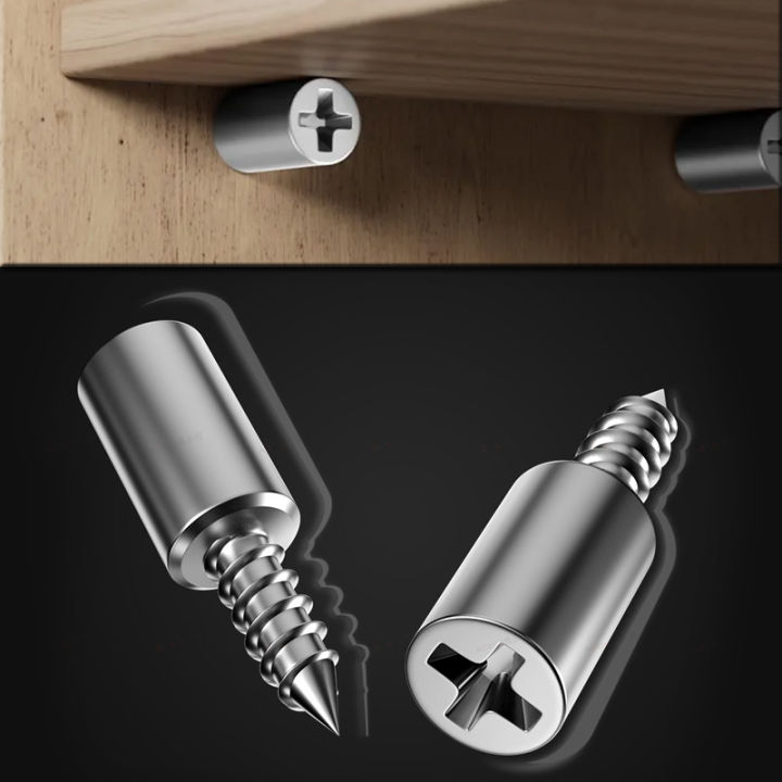 New Self Tapping Screw Layer Plate Holder Wardrobe Storage Rack Septum ...