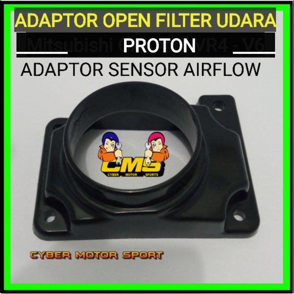 Adaptor open filter udara Proton. Adaptor sensor airflow proton ...