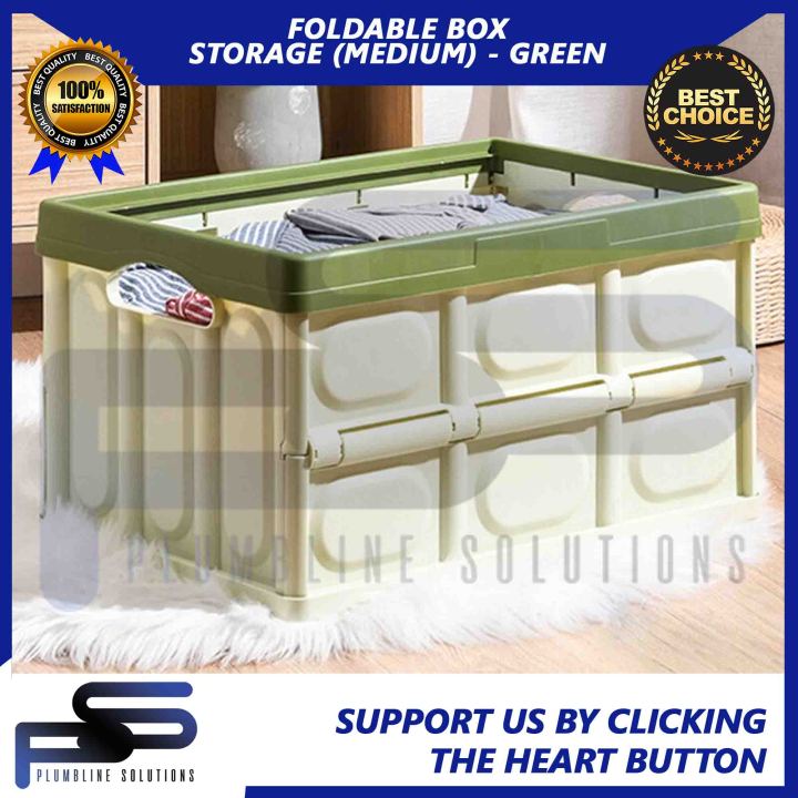 Collapsible Car Trunk Organizer Container Foldable Durable Plastic ...