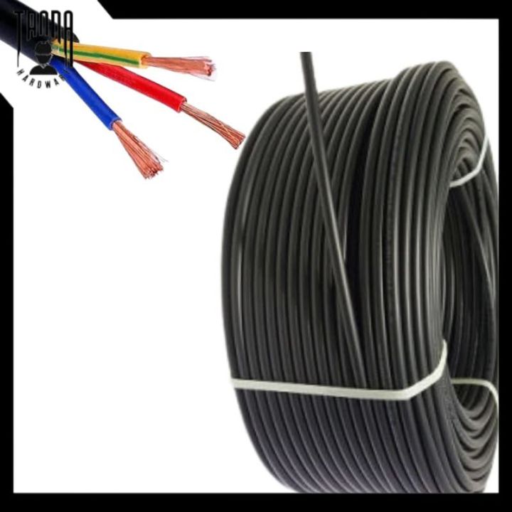 Soft Power Cord Cable RVV Three-core Sheathed Wire3Core Waterproof ...