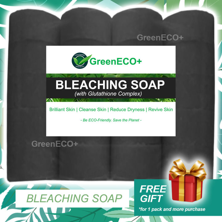[original] Greeneco Bleaching Soap With Glutathione Complex Natural