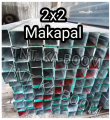 Square Tube G. I Tubular Makapal 2x2 2x3 2x4 2x6 1.5mm Cut Per 1Foot, 1 ...