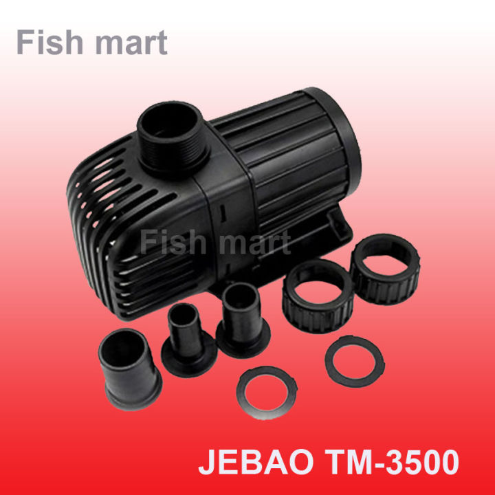 Máy bơm Jebao TM 3500, 30W- 3500L/Hr, lõi trục gốm, tự ngắt khi bơm hết nước, tiết kiệm điện ...