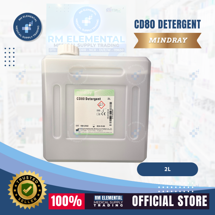 MINDRAY CD80 DETERGENT FOR CHEMISTRY MACHINE 2L | Lazada Philippines