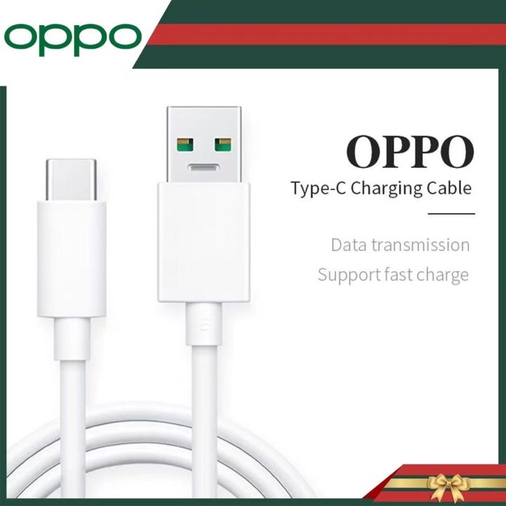 สายชาร์จ Oppo Type C 1เมตร 2เมตร 2A สายชาร์จ Type-C OPPO A5 A9 2020 A52 A92 A93 A33 Reno Reno3 ...