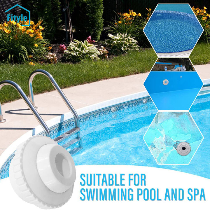 Fityle Swimming Pool Massage Eyeball Nozzle Water Outlet Nozzle High ...