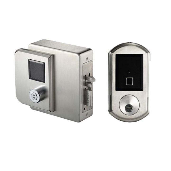 Outdoor Waterproof Smart Rim Lock Electric Fingerprint Digital Villa ...