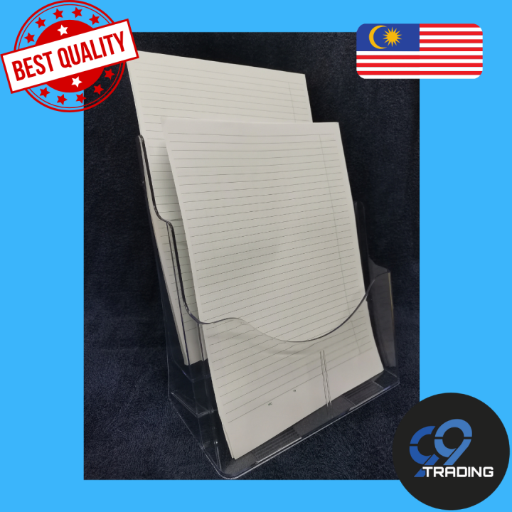 [Ready Stock !!!] Acrylic A4/A5 Two-Tier Brochure Display Stand for ...